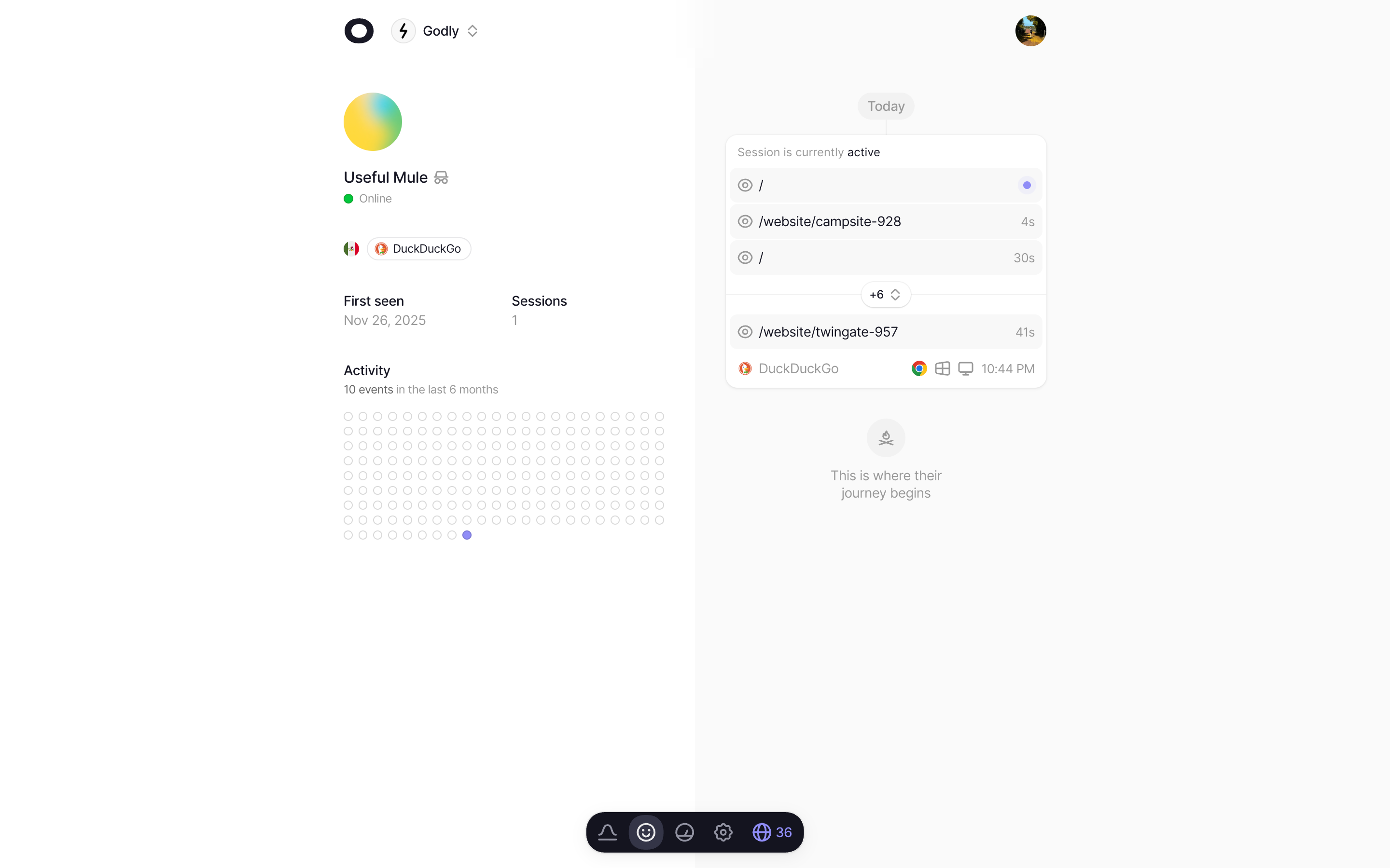 Visitors - Privacy-friendly Google Analytics alternative